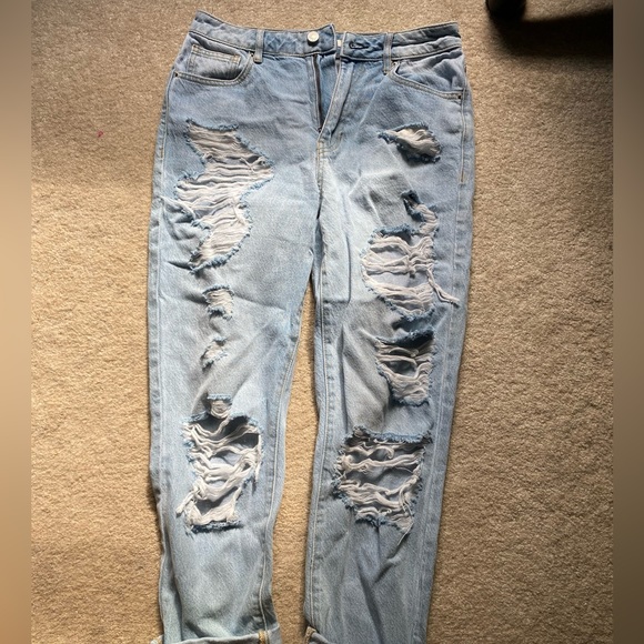 PacSun | Jeans | Pacsun Light Wash Ripped Jeans | Poshmark